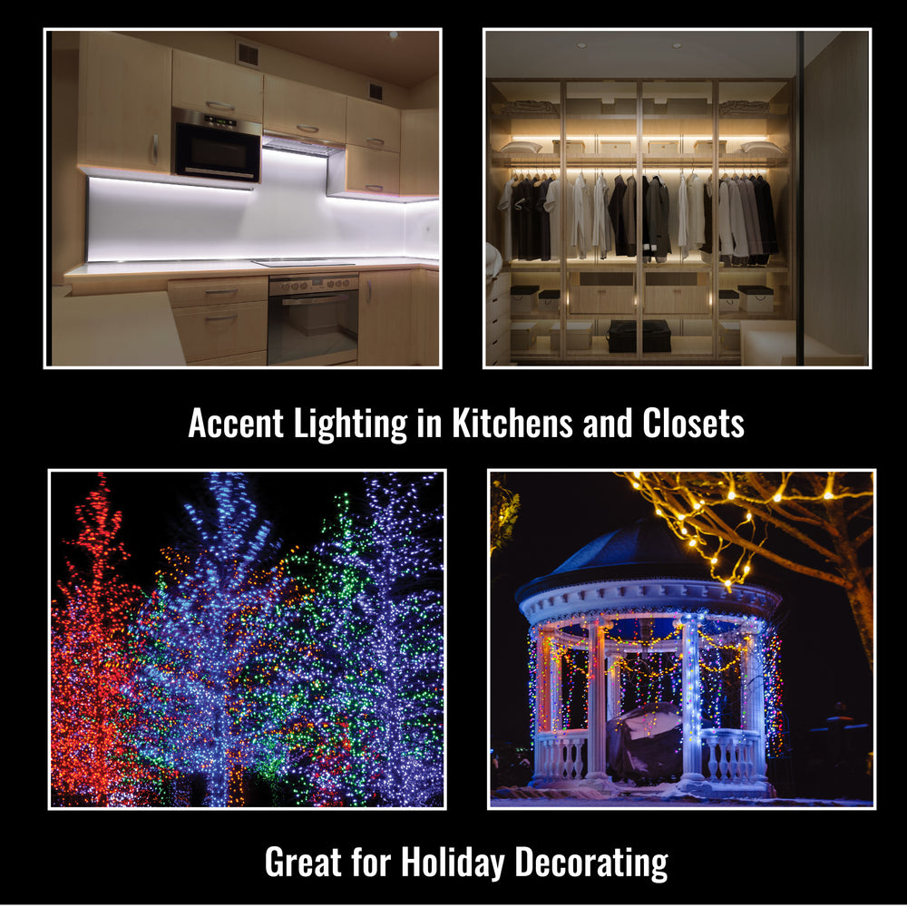 Bell + Howell 50' Bionic Color Changing Solar Powered Rope Lights - 50