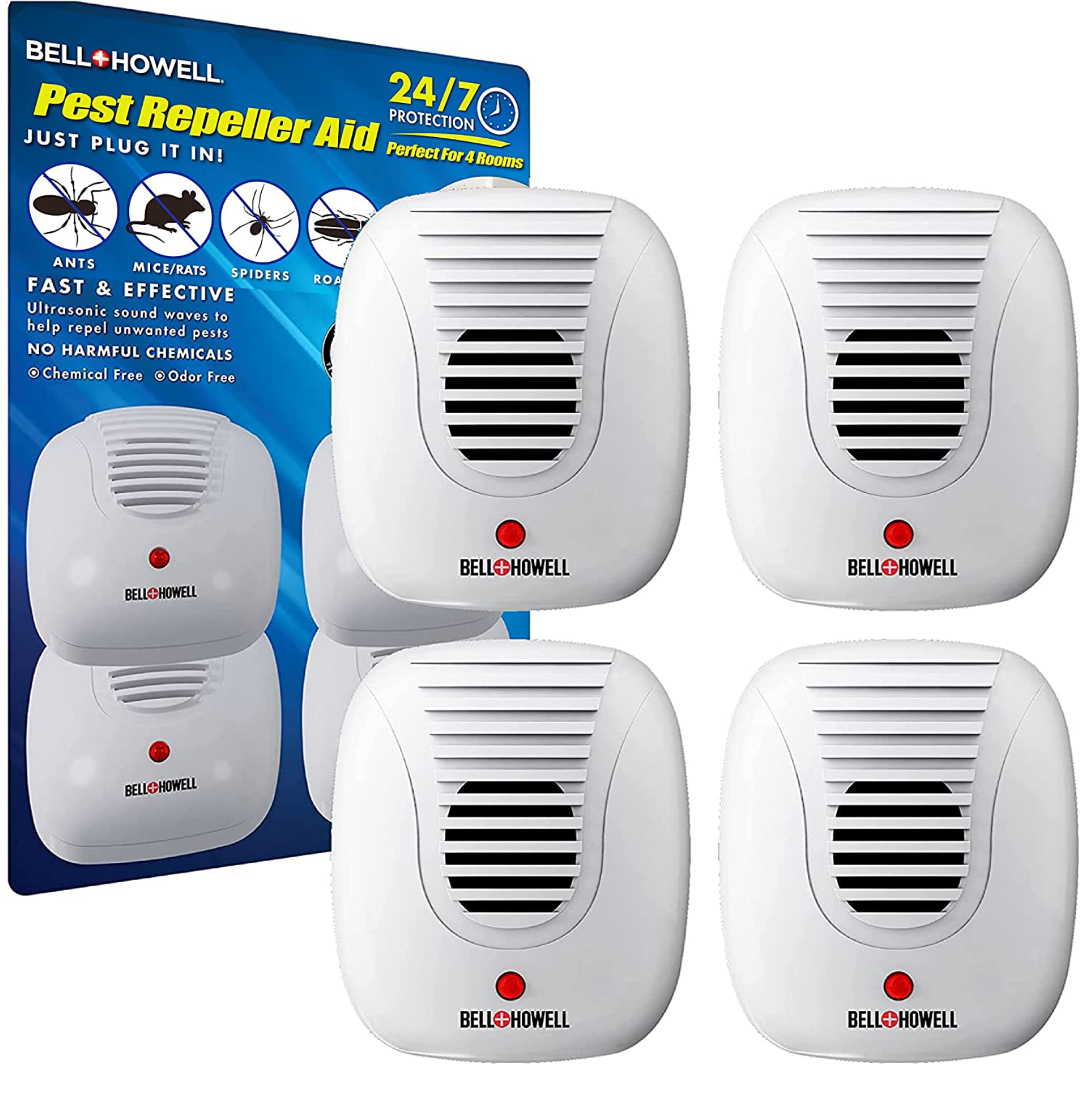 Pest repellers 4 Pack – Bell + Howell