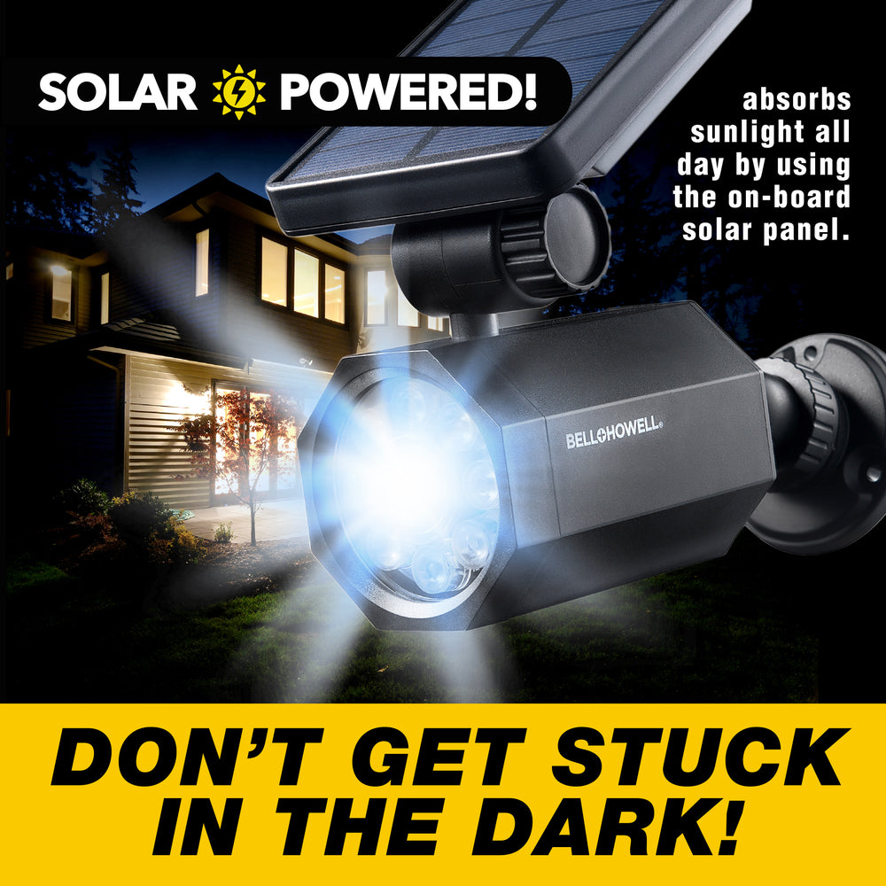 Bell + Howell Bionic Spotlight - Solar Powered Motion Sensor