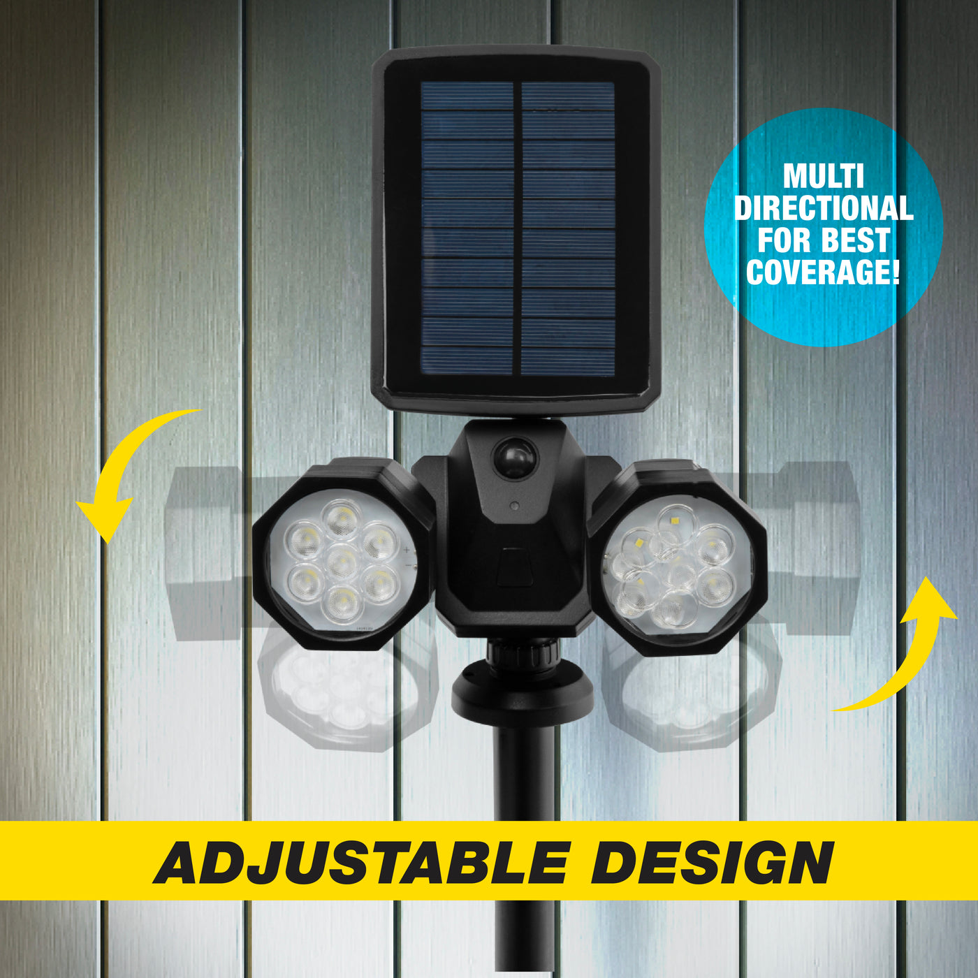 Bionic Spotlight Duo Solar Powered Spotlight – Bell + Howell