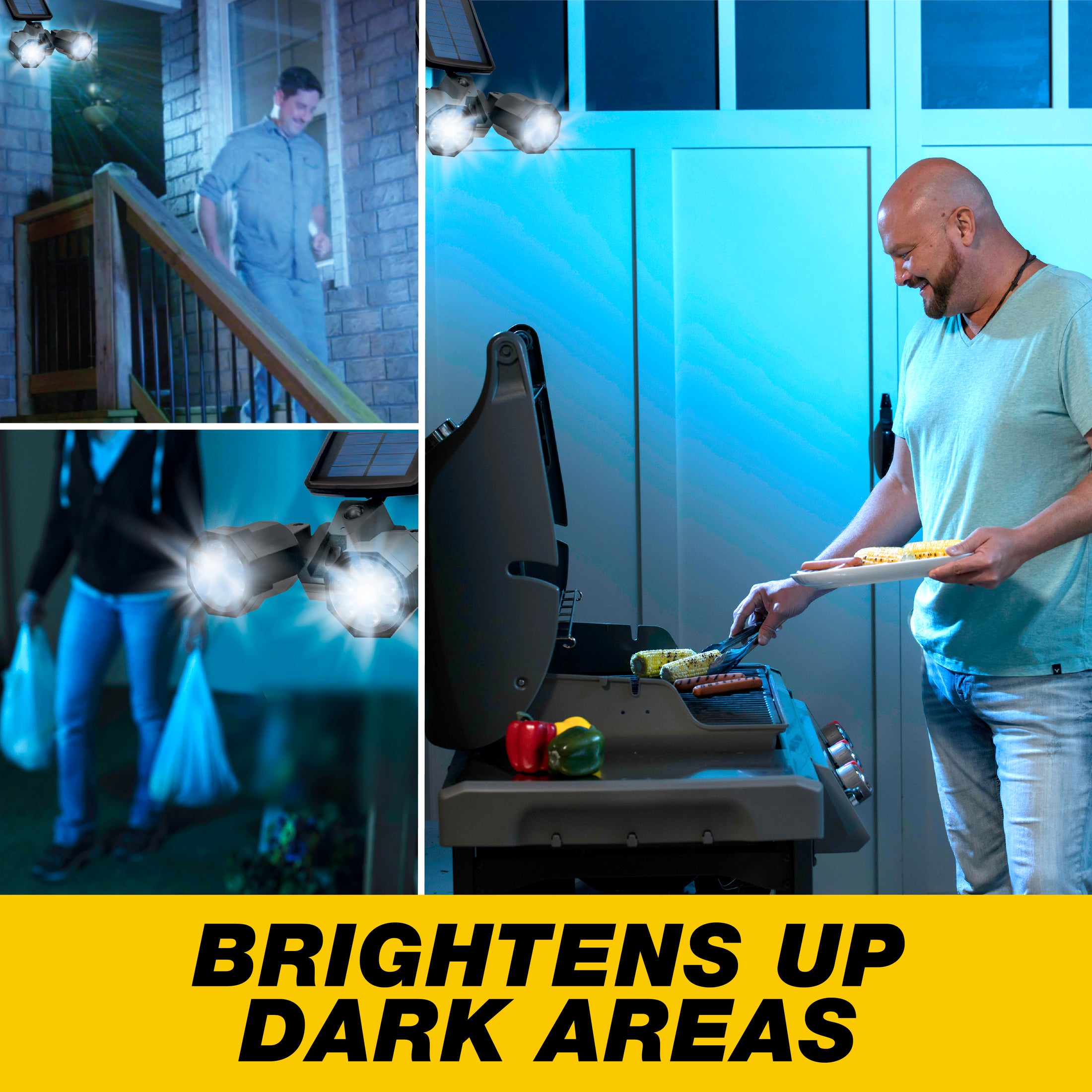 Bionic Spotlight Duo Solar Powered Spotlight – Bell + Howell