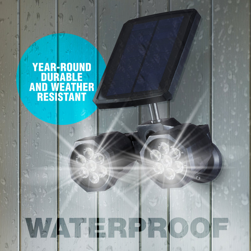 Bionic Spotlight Duo Solar Powered Spotlight – Bell + Howell
