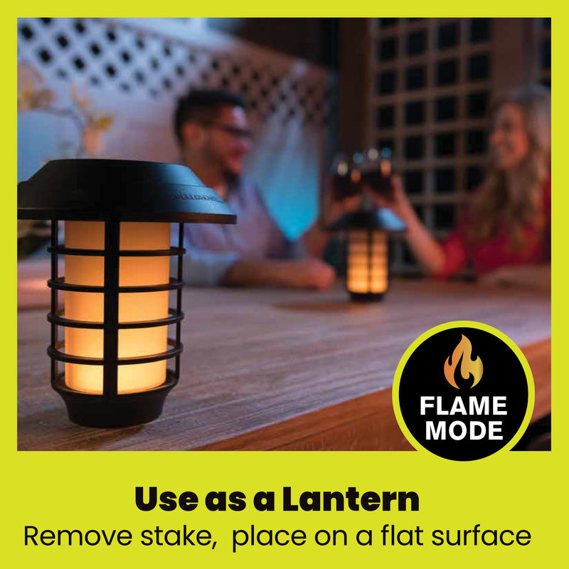 Bell + Howell Smart Solar Pathway Lights with Remote Control- 4 Pack