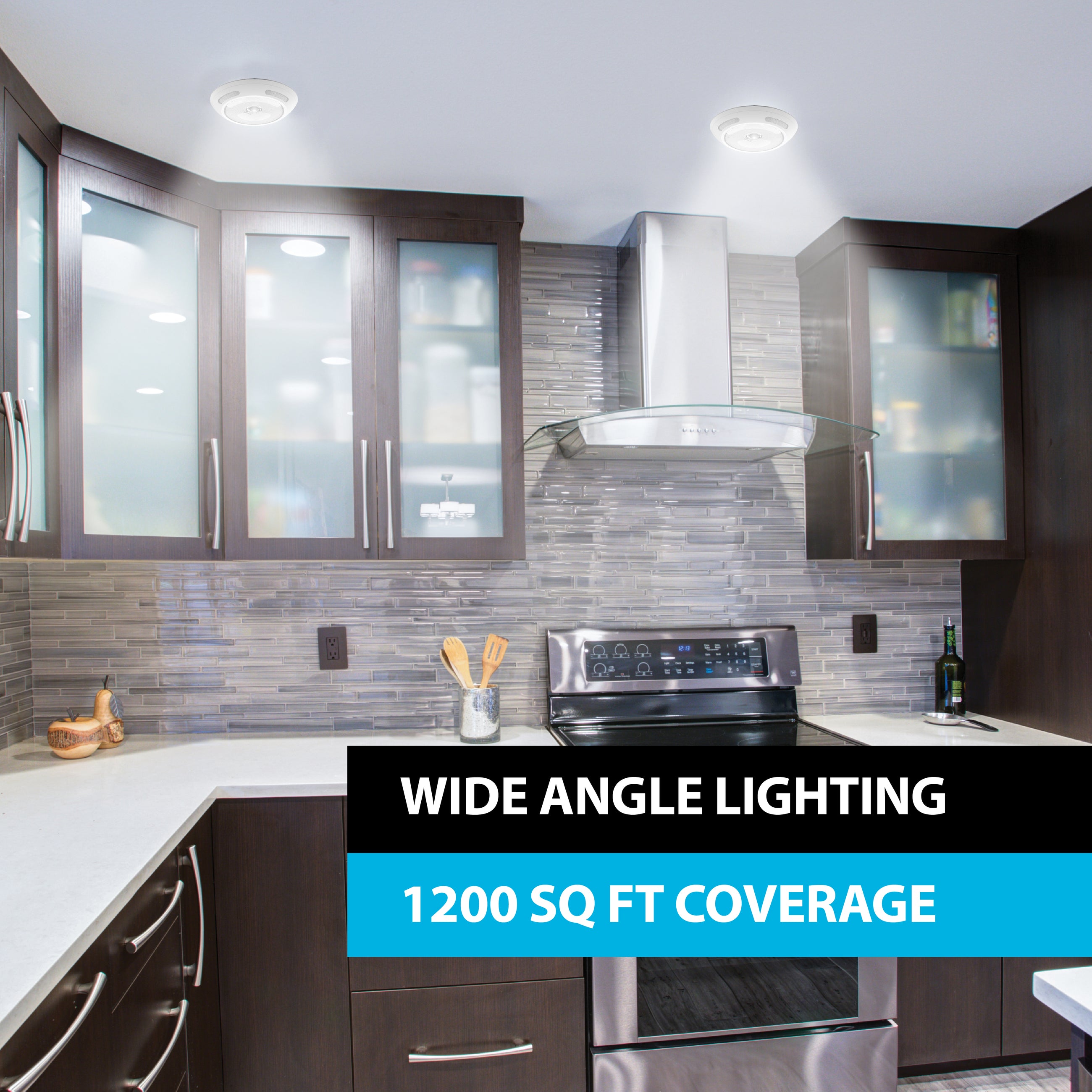 Bionic Motion Activated Compact Ceiling Light – Bell + Howell