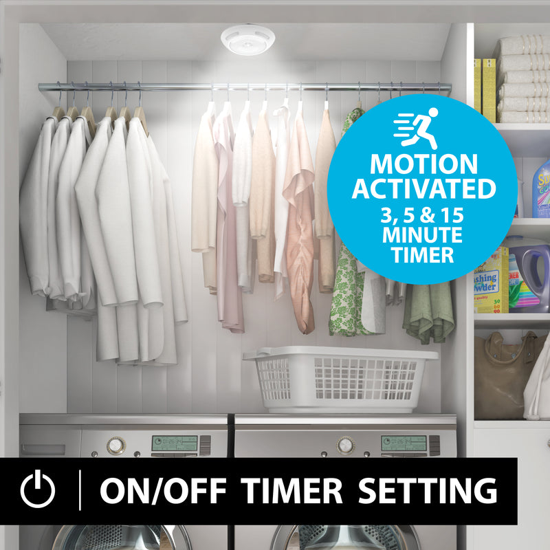 Bionic Motion Activated Compact Ceiling Light – Bell + Howell