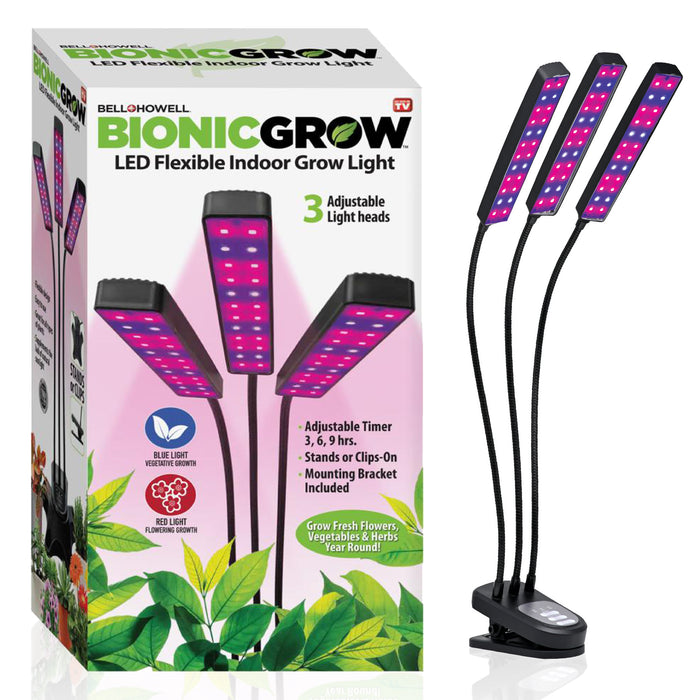 Bionic Grow - Flexible LED Indoor Grow Light, Full Spectrum UV Light 8 ...
