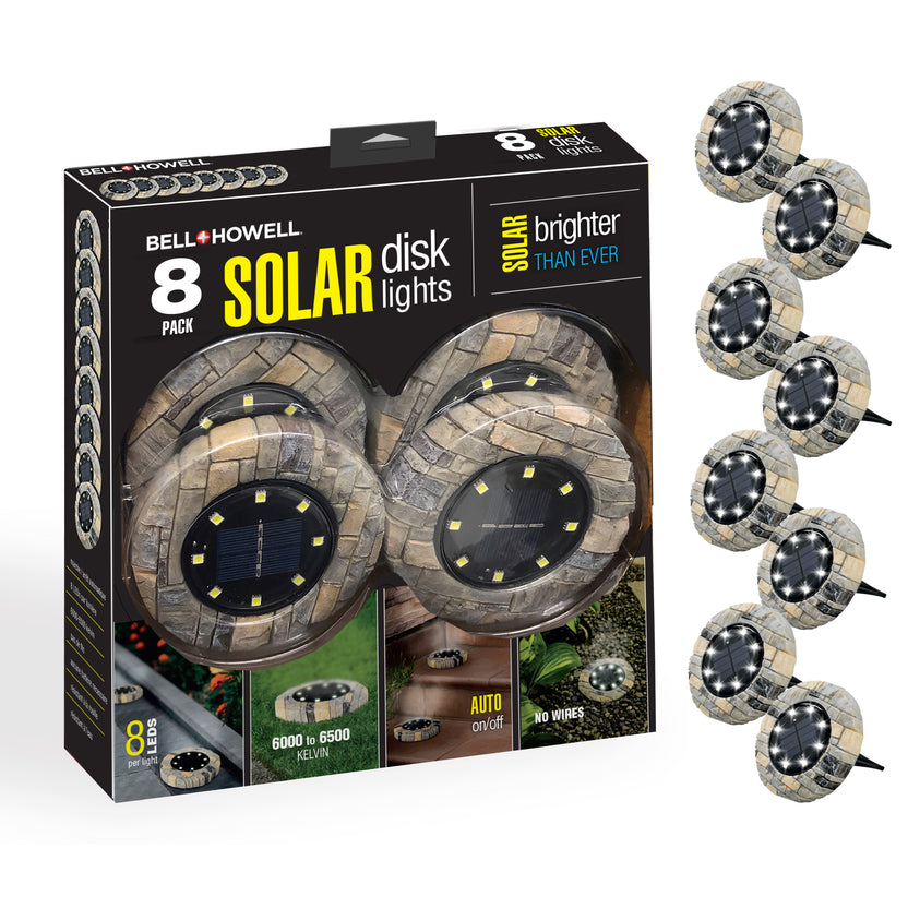 Solar Disk Lights – Bell + Howell